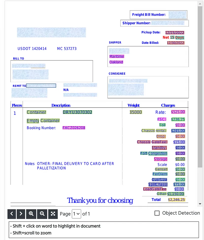 Intelligent Document Extraction for Logistics and Supply Chain - Kudra